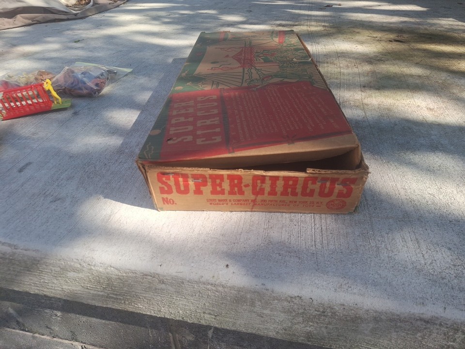 Vintage Marx Super Circus Playset | eBay