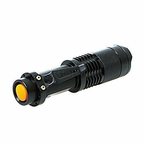 2PC CREE Q5 LED Zoomable Focus Bright Flashlight Torch 1200LM Light AA ...