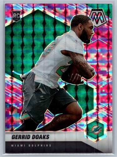 Gerrid Doaks 2021 Panini Mosaic #373 Rookie Mosaic Camo Pink | eBay