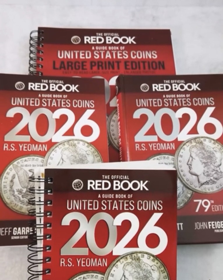Morgan Silver Dollar Guide Book of United States Coins "Red Book" 2026 ...