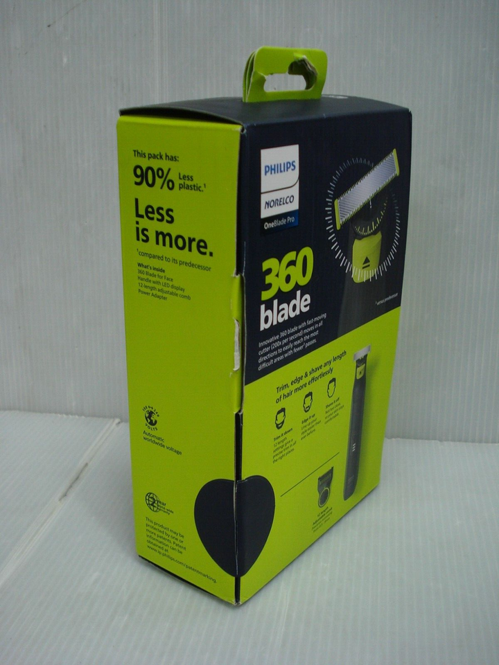 PHILIPS NORELCO ONE BLADE PRO 360 BLADE FACE (QP6531/70) -NEW- | eBay