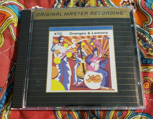 XTC Oranges & Lemons 24k Gold CD, Ultra disc, Mobile Fidelity Sound Lab ...