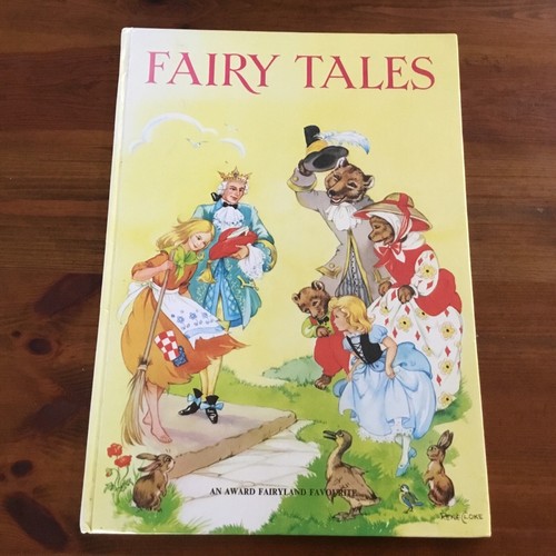FAIRY TALES - ILLUSTRATED BY RENE CLOKE - AWARD PUBLICATION VINTAGE HC ...