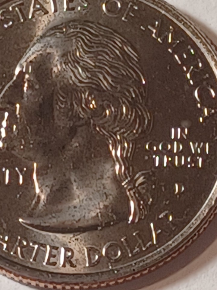 1999 “D” Delaware State Quarter W/ Caesar Rodney Plus Lots of Errors ...