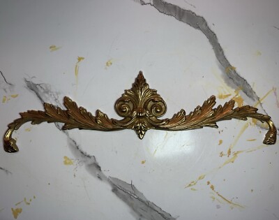 Brass Scrolling Pediment | eBay