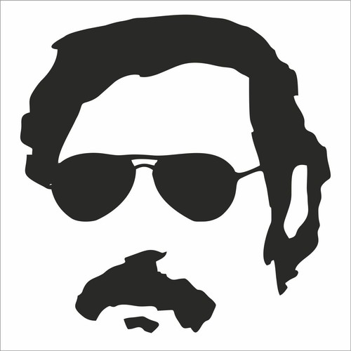 adesivo PABLO ESCOBAR PRESPAZIATO sticker aufkleber pegatina | eBay