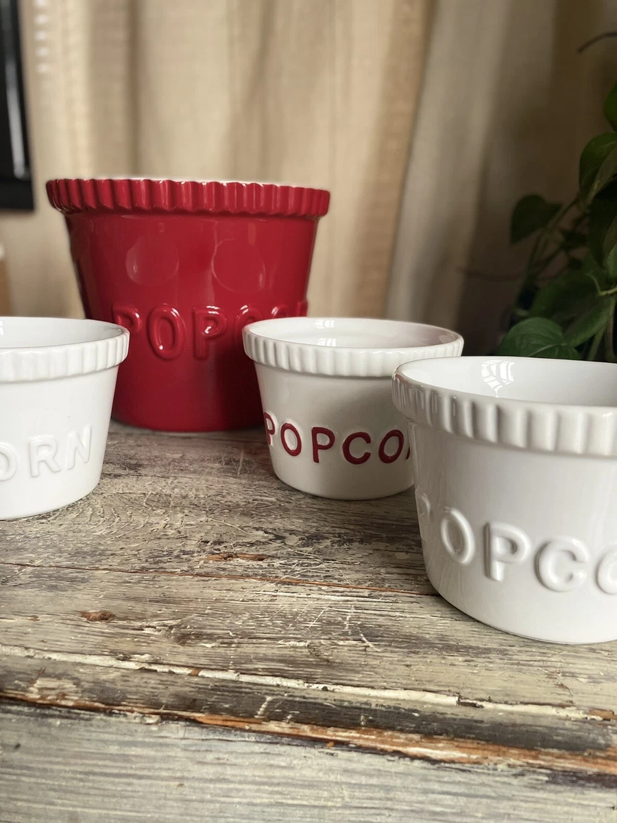 Ceramic Popcorn Tubs
