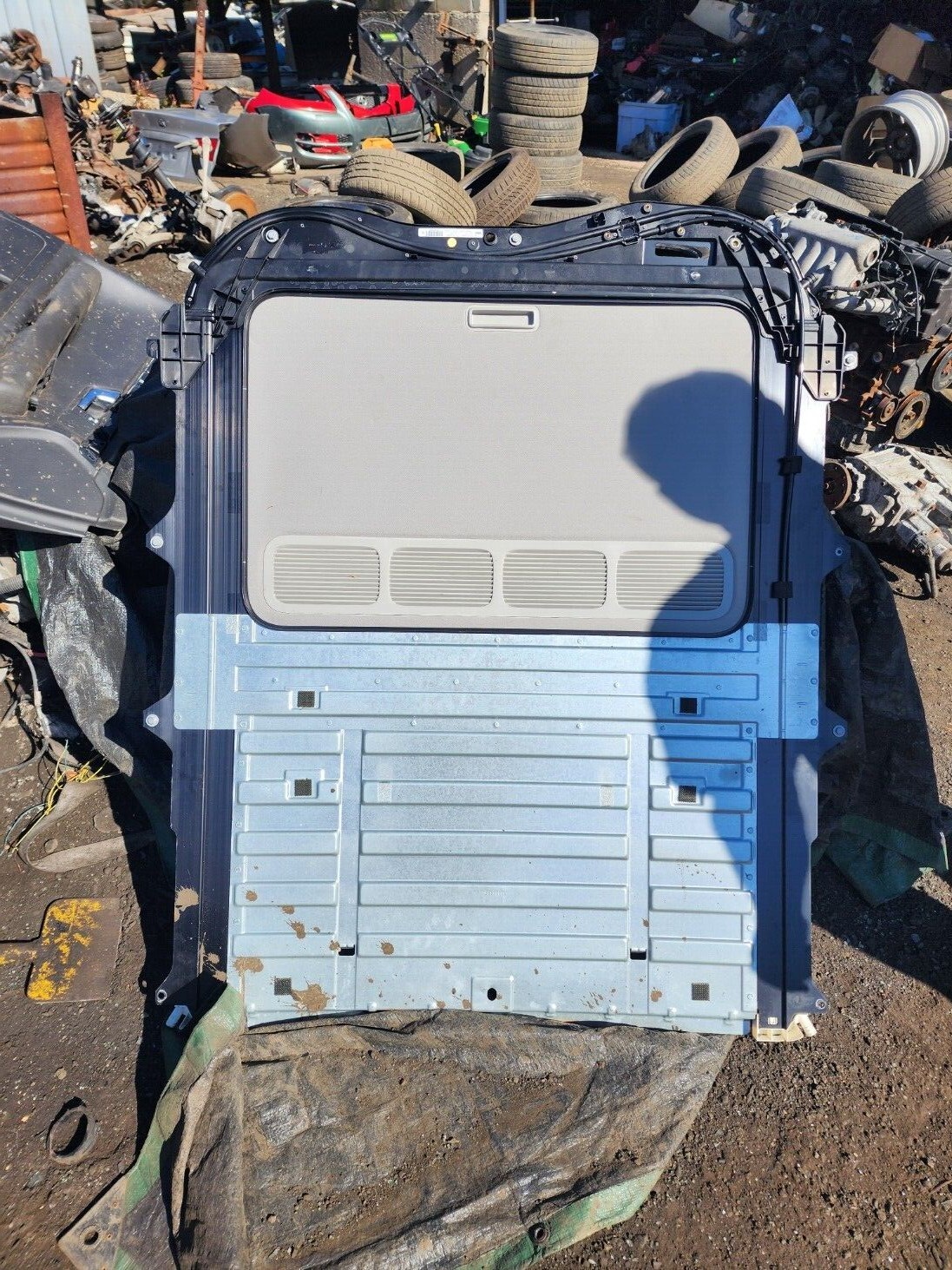 03-09 Mercedes W211 E350 E500 E550 Sun Roof Sunroof Glass Track Rail ...