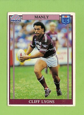 1993 MANLY SEA EAGLES RUGBY LEAGUE CARD #81 CLIFF LYONS | eBay