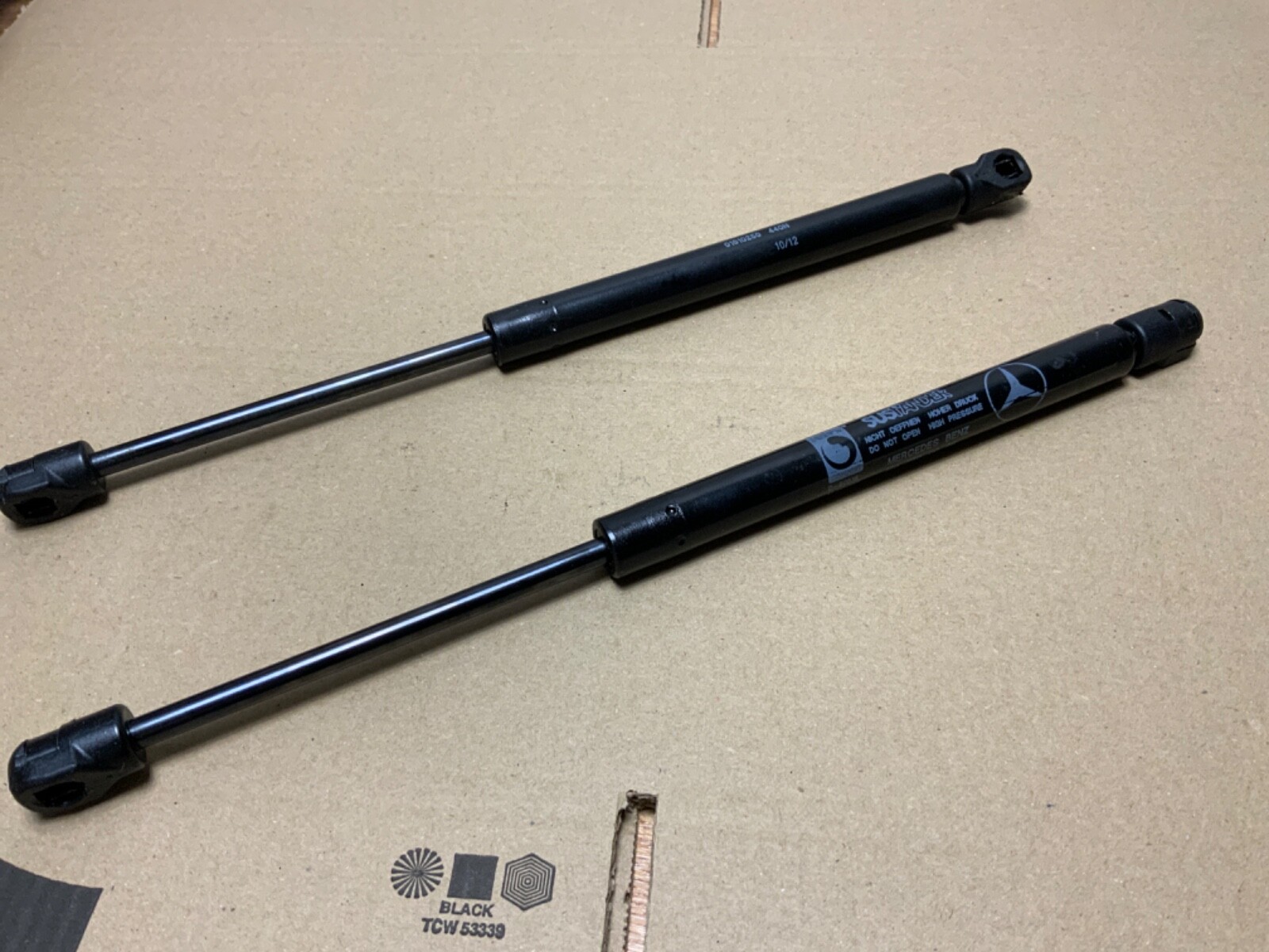 MERCEDES SLK R170 1996 - 2004 OEM ORIGINAL 1707500036 PAIR BOOT TRUNK ...