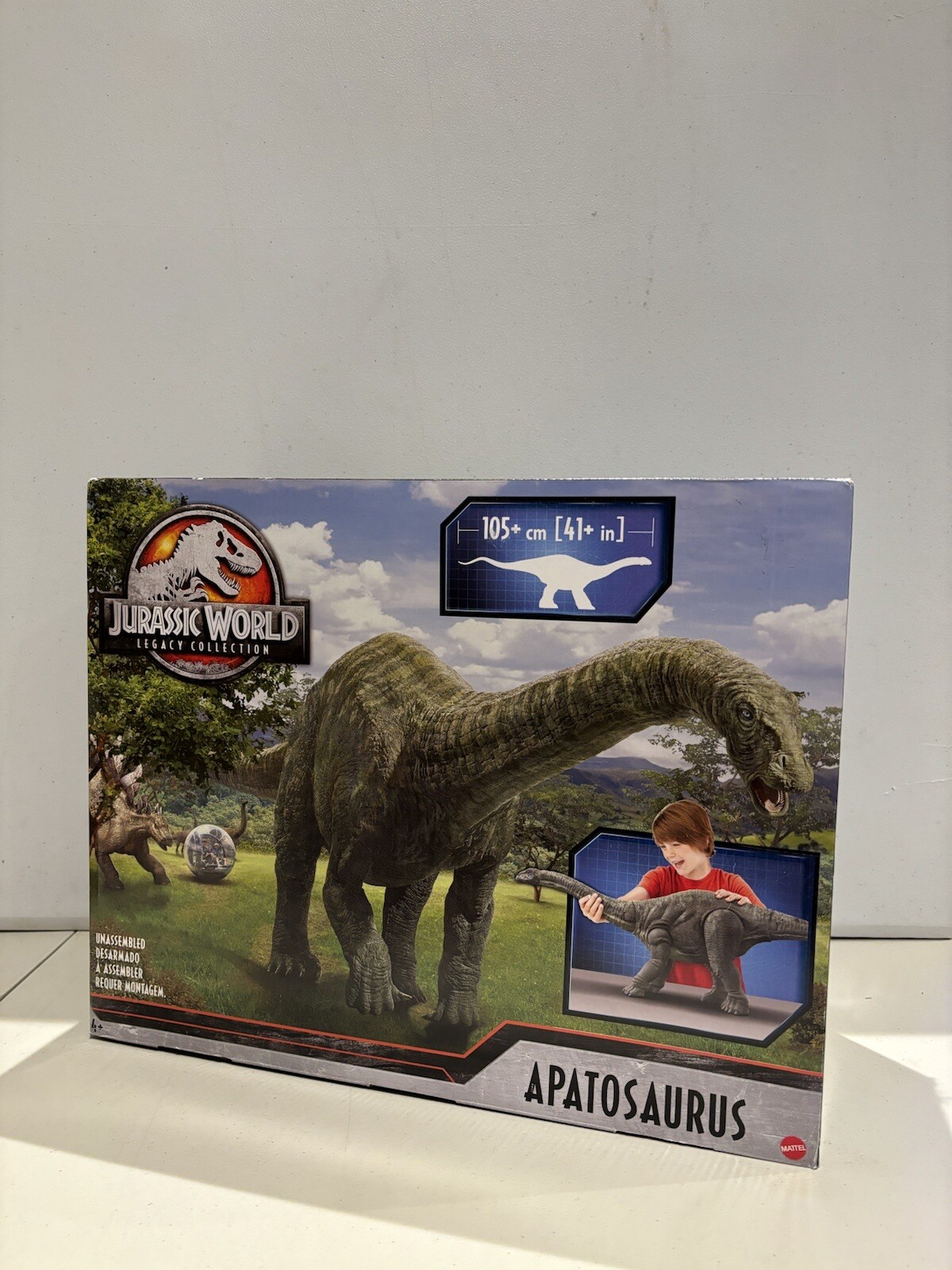 Mattel GWT48 Jurassic World Legacy Collection Apatosaurus Figure for ...