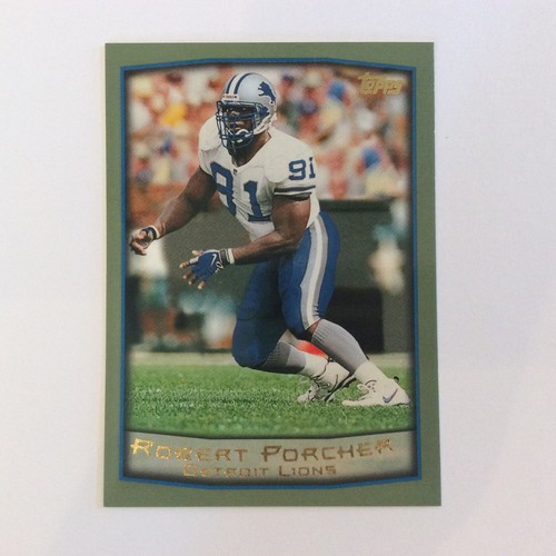 1999 Topps Football Card #271 Robert Porcher Detroit Lions | eBay