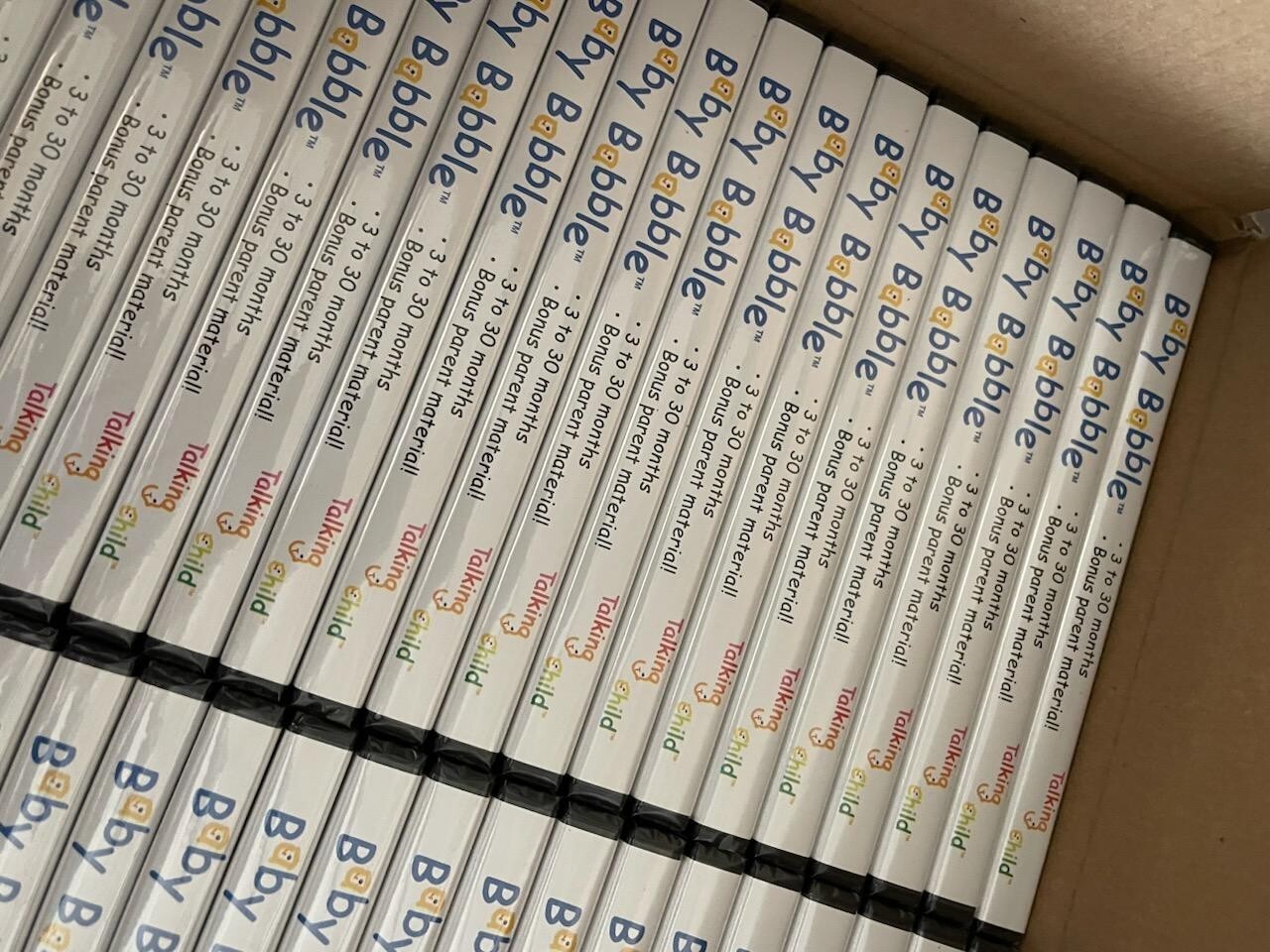 FULL CASE of Baby Babble Speech Enhancing Video (60 BRAND NEW DVDS) | eBay