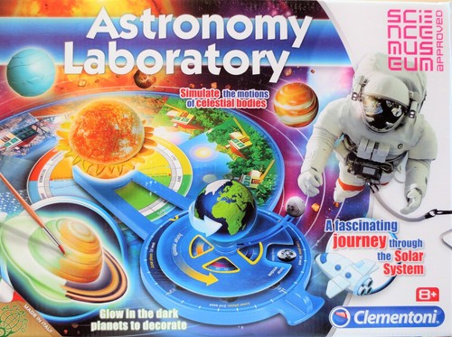 Clementoni ASTRONOMY LABORATORY 8+ yrs - Board Game - Glow in the Dark ...