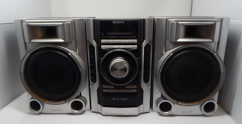 Sony CD Stereo System 3-Disc CD Changer AM/FM Radio Aux HCD-EC55 2009 ...