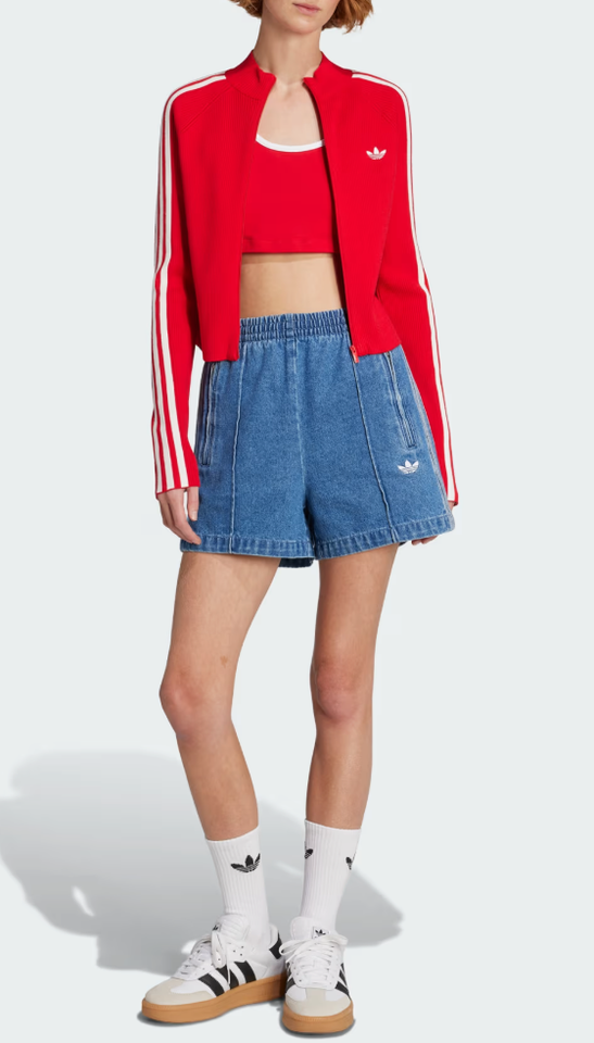 adidas Adicolor Originals 3S Slim Knit Track Top Women Lifestyle ...