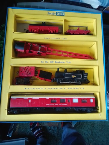 Hornby Dublo Set No 2049 Breakdown Train Vintage Boxed Complete Set ...