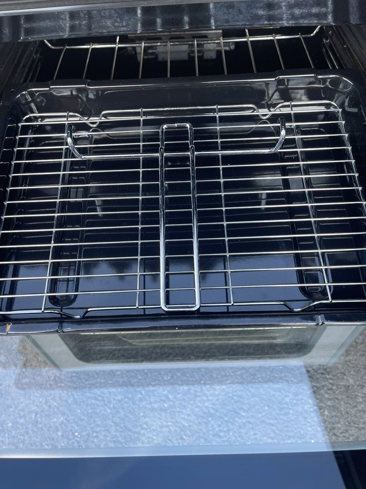HOTPOINT Ultima 60cm Freestanding Double Oven Gas Cooker - Graphite ...