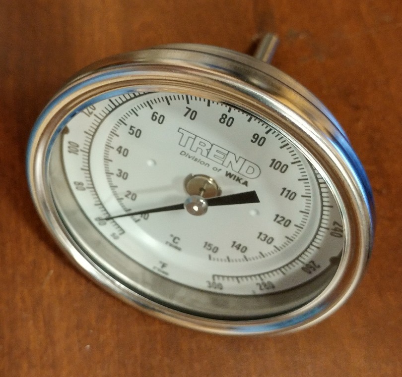 TREND [WIKA] Bimetal Thermometer 3" 50~300F (527) | eBay
