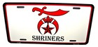 SHRINERS INTERNATIONAL METAL CAR NOVELTY LICENSE PLATE AUTO TAG | eBay