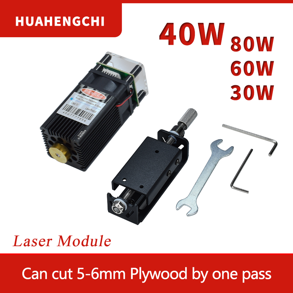 30W/40W/60W/80W Laser Module Head with Slide for DIY CNC Laser ...