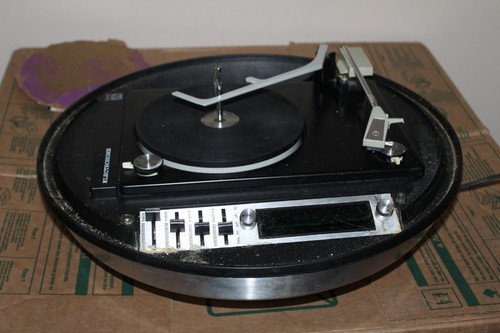 Electrohome Apollo 862 Record Player w Dome PLAYS no speakers. Shipping ...