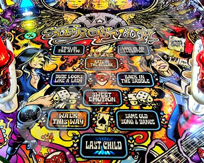 2017 Aerosmith Pinball Machine Behind the Glass 8x10 Photo | eBay