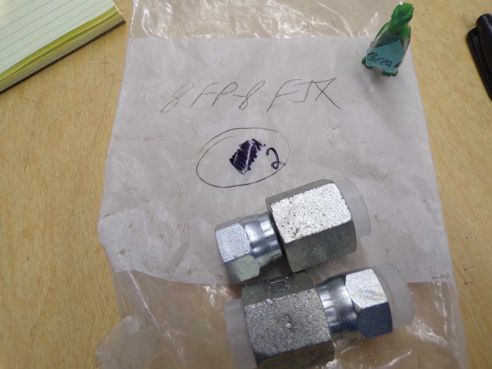 NEW Lot of 2 Fittings 8FP8 FJX HI1105 *FREE SHIPPING* | eBay