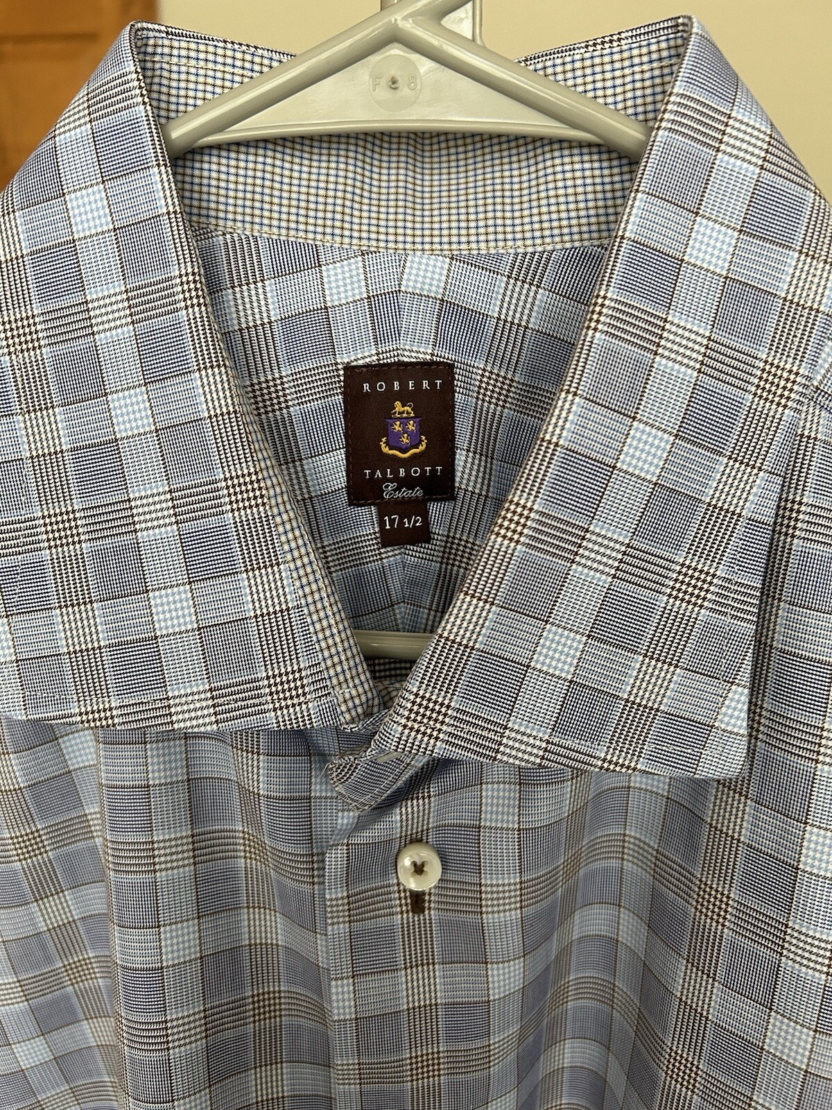 MINT Robert Talbots Men’s Long Sleeve Size 17-1/2 High End Quality ...