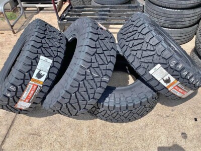 4 New LT 35x12.50R18 Nitto Ridge Grappler New 35 12.50 18 Tires - Set ...