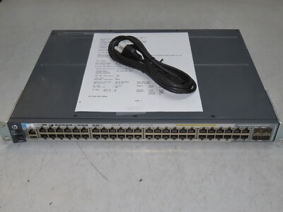 HP ProCurve 2920-48G PoE+ Gigabit Network Switch J9729A | eBay