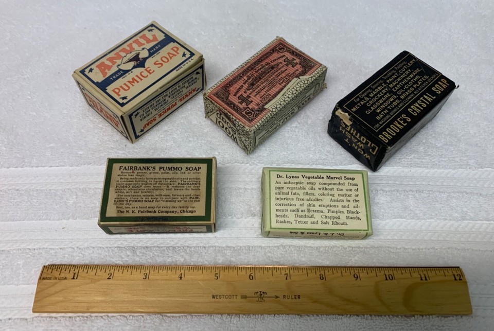 5 Bars Toilet Soap - Anvil, Wool, Brooke's, Puma Dr. Lynas | eBay