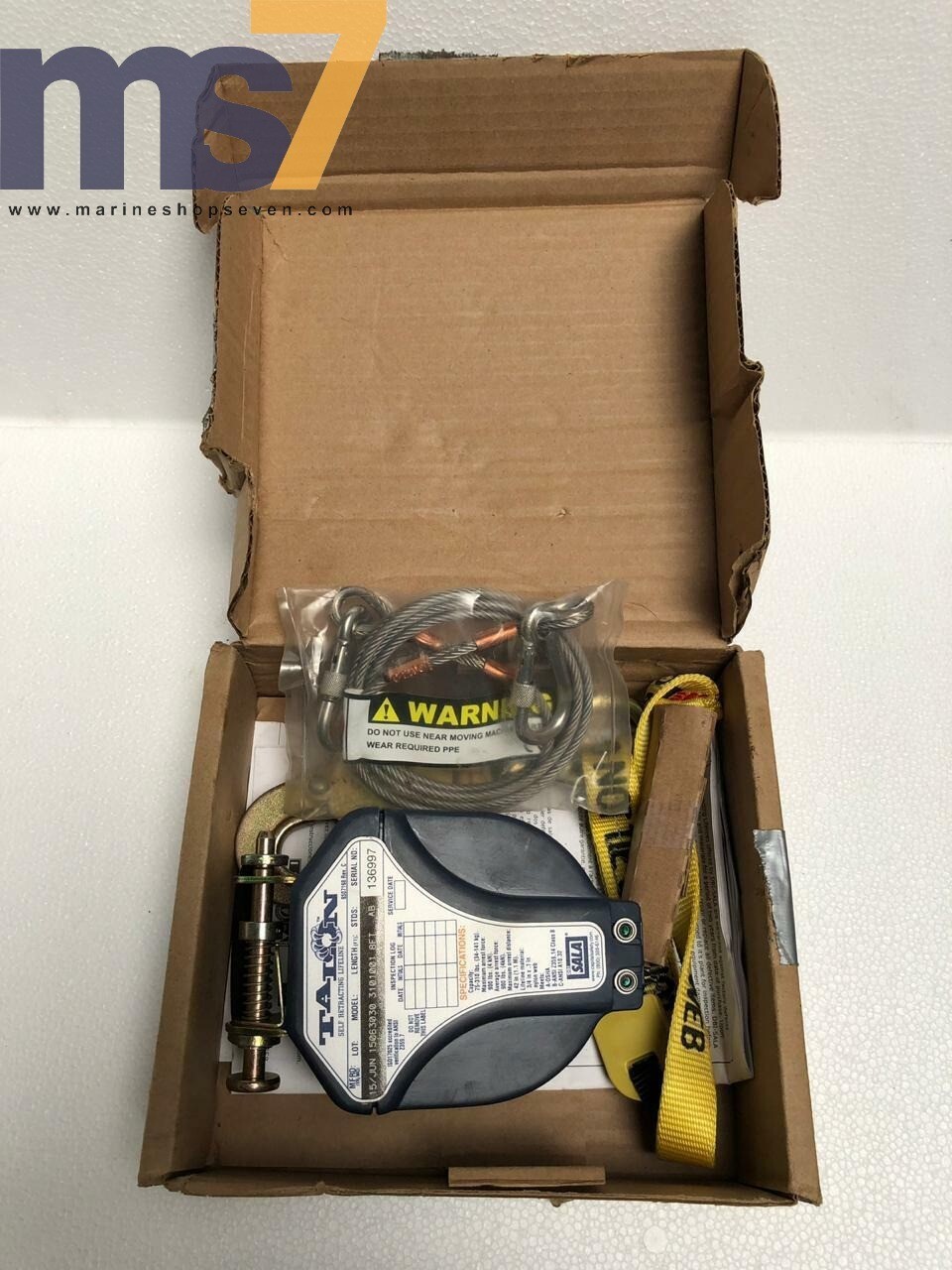 3M DBI SALA 310100 TALON SELF RETRACTING LIFELINE 8 FT LENGTH (2) #NEW ...