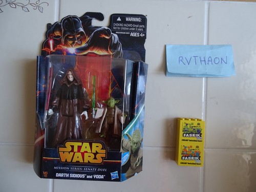 NEW & SEALED - STAR WARS MISSION SERIES MS10 SENATE DUEL DARTH SIDIOUD ...