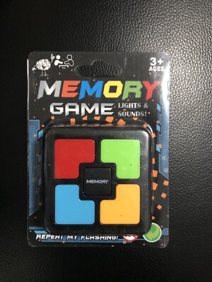 Interactive Electronic Memory Game with Lights & Sounds, NEW | eBay
