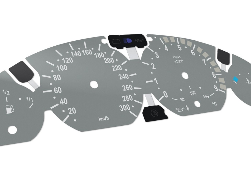 Tachoscheibe Gauge Tachometer für BMW M3 E46 MPH to km/h | eBay