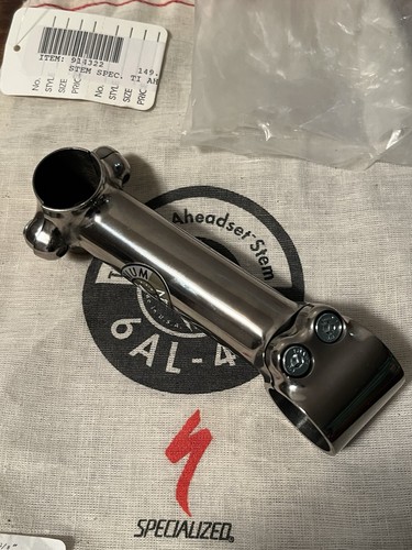 Titanium Specialized S-Works Stem 1 1/8 Threadless 25.4mm 120mm x 10deg ...