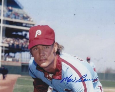 Signed 8x10 MAC SCARCE Philadelphia Phillies Autographed photo - COA | eBay