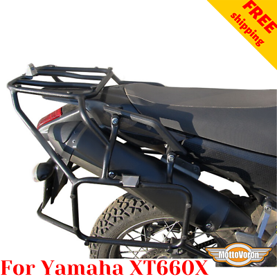 For Yamaha XT660X Luggage rack system XT 660 X Side carrier for cases ...