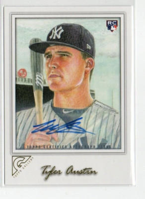 2017 Topps Gallery Tyler Austin RC New York Yankees #14 Rookie ...