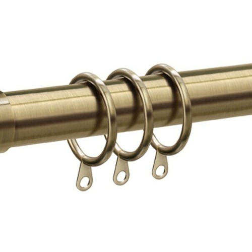 12 Pack Metal Curtain Rings Heavy Duty For Rods Poles Voile Hooks 30mm ...