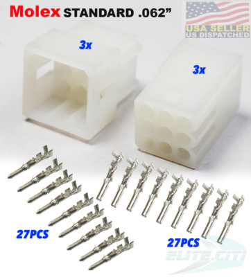 Connectors - 9 Pin Molex