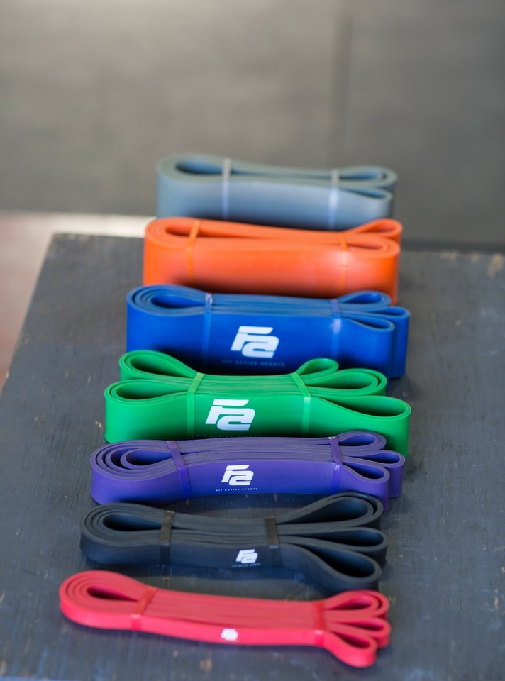 Fit Active Sports Resistance, Exercise Bands for Gym & Home Workouts | eBay