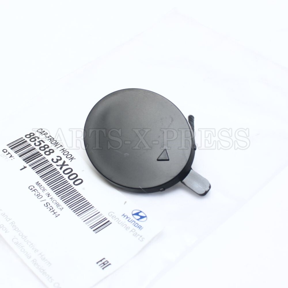 GENUINE OEM HYUNDAI ELANTRA 10-2013 FRONT BUMPER PLASTIC TOW EYE CAP ...