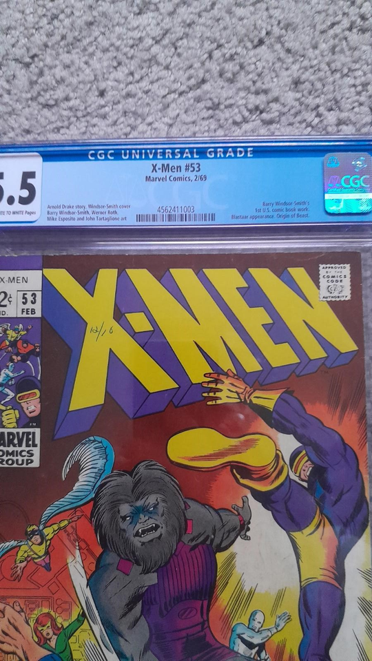 X-MEN #44 and #53 CGC 2 book lot. Red Raven and Mr. Smith | eBay