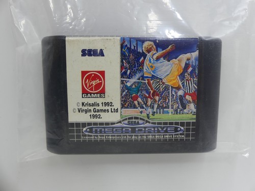 Sega Mega Drive EUROPEAN CLUB SOCCER PAL Cartridge | eBay
