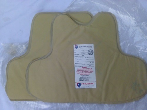 SURVIVAL ARMOR IIIA Body Bullet Proof Vest Panels MEDIUM 11/16/19 | eBay
