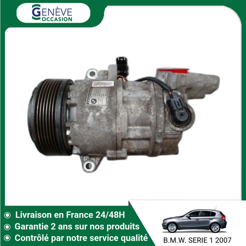 🇫🇷 COMPRESSEUR AIR CONDITIONNE BMW SERIE 1 ♻️ 64529182794 | eBay