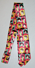 The BEATLES Group Themed 3" Wide Polyester Neck Tie Grid Design | eBay