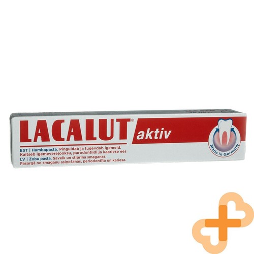 LACALUT Activ Strengthens the Gums Toothpaste 75ml Protects Against ...